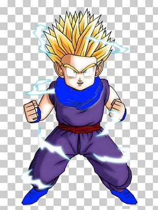 Goku Gohan Vegeta Trunks Majin Buu PNG Clipart Action Figure Anime