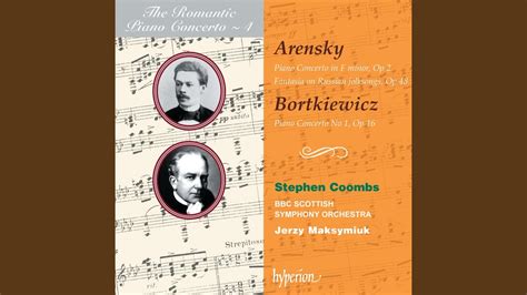 Bortkiewicz Piano Concerto No In B Flat Major Op Iii Molto