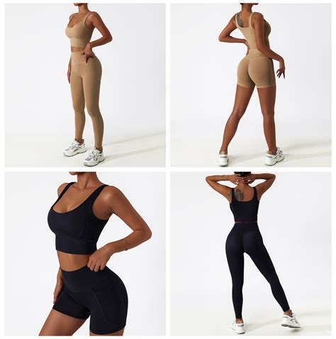 Women Lulu Naked Feeling One Shoulder Sports Bra High Waist Yoga Shorts