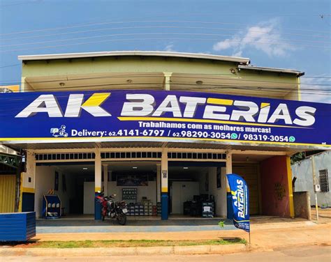 Melhor Loja de Baterias de Carro de Goiânia ak baterias