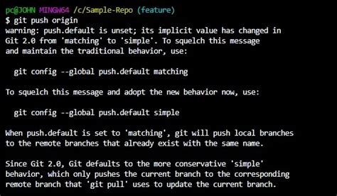 difference between git push origin and git push origin master delft stack