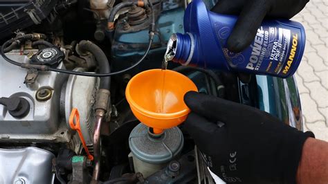 Honda Accord Power Steering Fluid Change