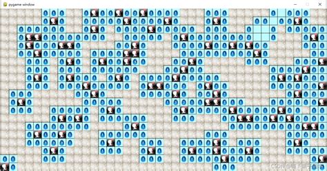 pygame小游戏：玩扫雷就在瞎点的，不止你一个人。 python不用pygame的游戏 csdn博客