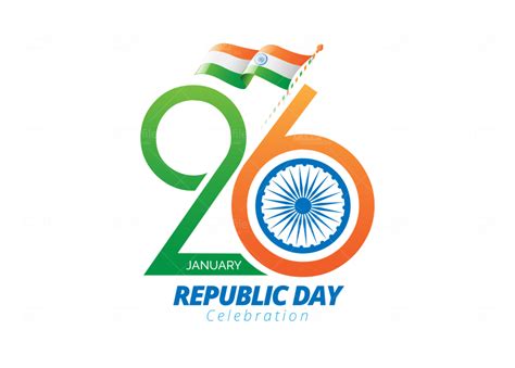 January Republic Day Celebration Sticker Png Photo Pngfile