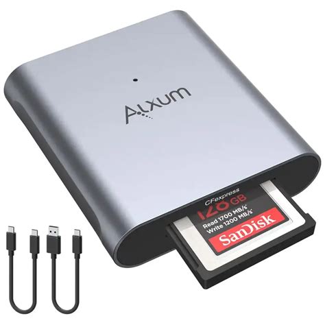 ALXUM Lecteur De Carte CF Express Rapide Et Polyvalent Test Et Avis