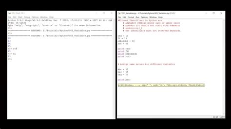 python 3 variables in python python 0 to 100 python tutorials embedded world youtube