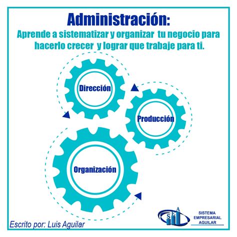 Administración aprende a sistematizar y organizar tu negocio para