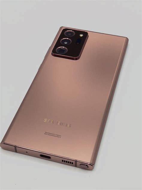 Samsung Galaxy Note Ultra G Unlocked Mystic Bronze Gb Gb