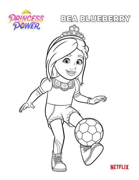 Princess Power Coloring Pages Coloring Nation