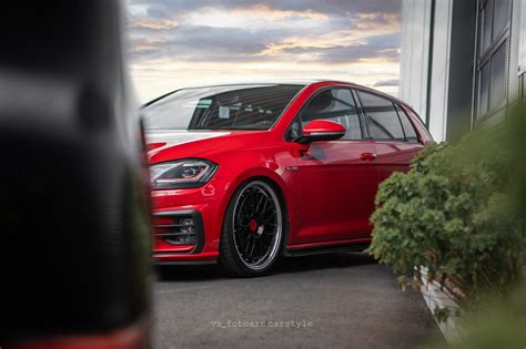 Vw Golf Vii Au Auv K Km R Der Lv Schwarz Gl Nzend Poliert