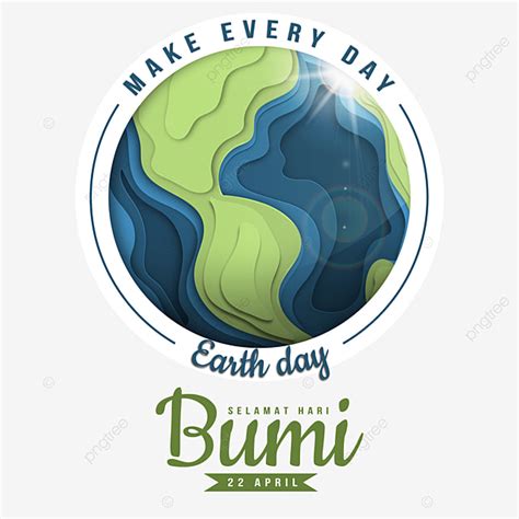 April 22 Vector PNG Images Earth Day Png 22 April Or Hari Bumi Sun