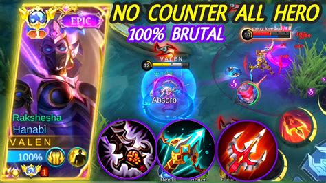 Meta Build Hanabi Tersakit New Update Damage Lifesteal Gak Logis