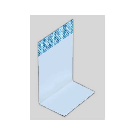 Liner pour piscine béton décagonale NATURALIS 3 bleu pâle H 140cm