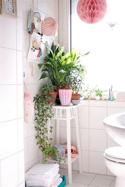 Plantas en el baño Decoración