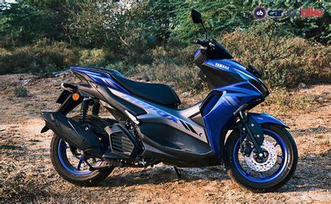 In Pics Yamaha Aerox Road Test Review Best Moto Scooter In India