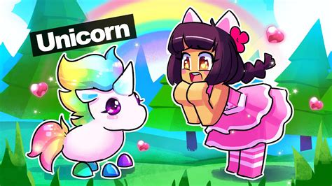 Meet My NEON RAINBOW UNICORN In Roblox Adopt Me YouTube