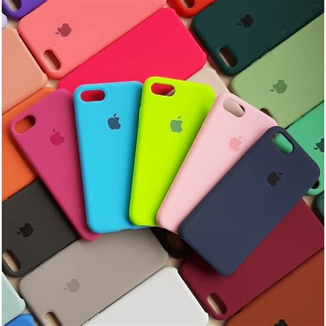 Capa Capinha Case Iphone E De Silicone E Aveludada Entrega Em