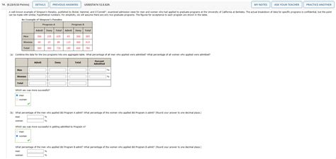 solved which sex was more successful begin{tabular}{c }