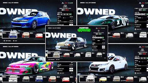 Nfs Unbound Best Cars To Buy In Each Class Youtube