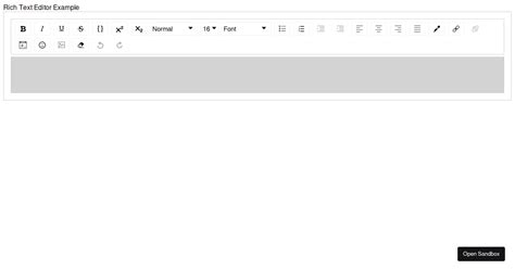 React Rich Text Editor With Rdw Codesandbox