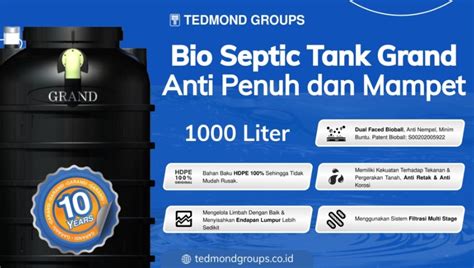 Bio Septic Tank Grand Anti Penuh Dan Mampet Produsen Tangki Air 1