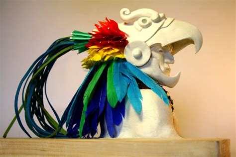Casco De Guerrero Aguila Azteca