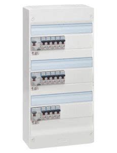 Tableau electrique legrand 3 rangées pré équipé Maison Travaux