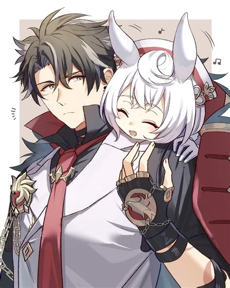 Wriothesley And Sigewinne Genshin Impact Drawn By Nage Sacosui Ng