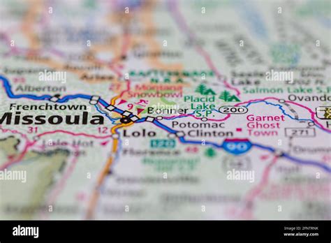 Bonner Montana Map Dolly Gabrila