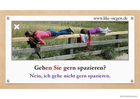 Meine Freizeit English ESL Powerpoints