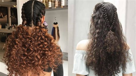 25 Worth Trying Curly Hairstyles With Braids Hottest Haircuts