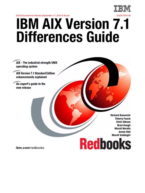 ibm aix version 7 1 differences guide computer engineering computer architecture