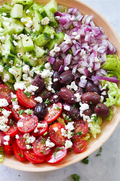 Easy Mediterranean Chopped Salad Primavera Kitchen