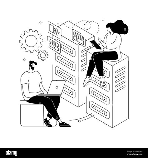 php and mysql development abstract concept vector illustration stock vector image and art alamy