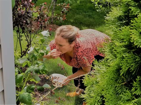 Naked Girls Fondling Themselves In The Vegetable Garden Photos
