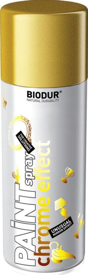 Farba lakier w sprayu złoty chrom 400ml BIODUR 441 BIO 684414 Cena