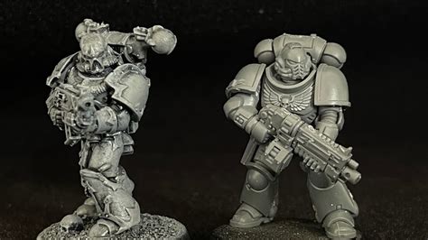 Chaos Space Marine True Scale Conversion Special Character Miniature