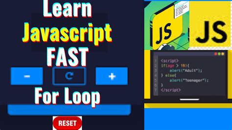 how i would learn javascript fast in 2023 from zero javascript for loop tutorial for