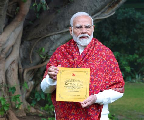 PM Posts Six Commemorative Postage Stamps Dedicated To The Shri Ram