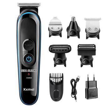 Barbeador Aparador de Pelos Eletrico Shaver Barba Cabeça Maquina