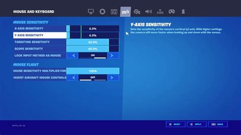 The Best Fortnite Setting For KBM On PS4 YouTube