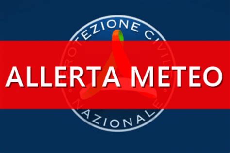 Allerta Meteo Avviso Della Protezione Civile Per Forti Temporali Su 6