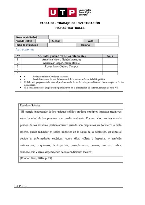 S Fichas Textuales Pdf Residuos Reciclaje Porn Sex Picture