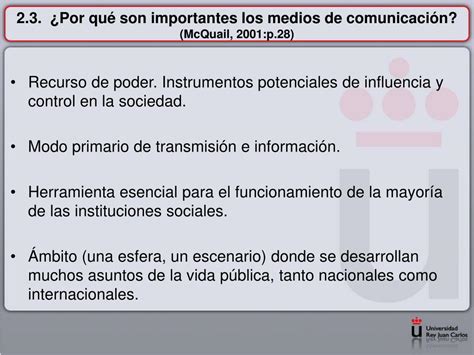PPT Por qué son importantes los medios de comunicación Objeto de