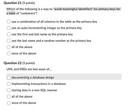 Solved Which Of The Following Is A Way To Avoid Meaningful Chegg
