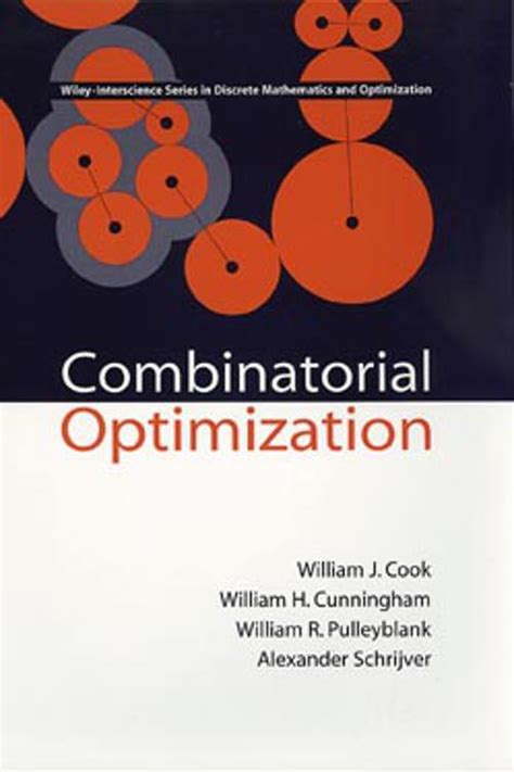 [pdf] combinatorial optimization by william j cook ebook perlego