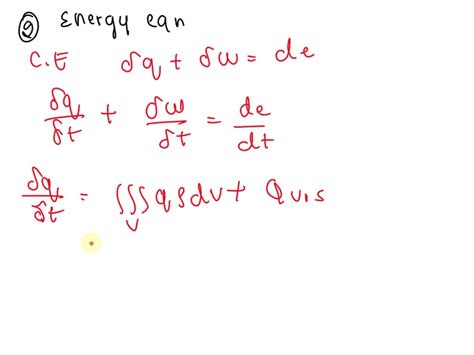 solved the governing equations of fluid dynamics 2 2 derive the momentum and energy equations