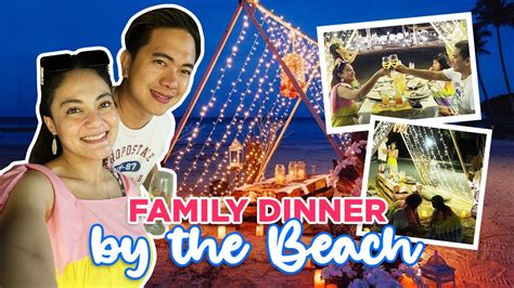 Romantic Beach Dinner In Boracay DyosaTheMomma YouTube
