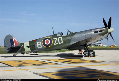 G ASJV Private Supermarine Spitfire Mk IX Photo By Brendon Attard ID