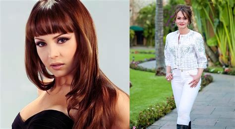 Gaby Spanic Shows Off Her Figure In A Gold Micro Bikini While Posing On
